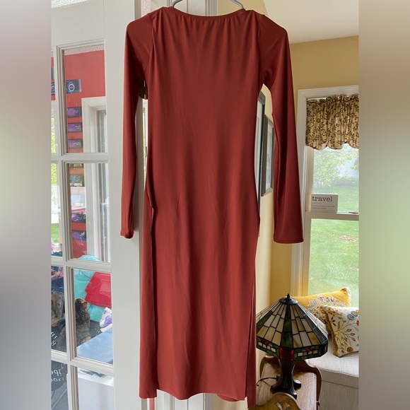 Weissman | Costumes | Rust Colored Contemporary Dress Brandweissman Sa ...